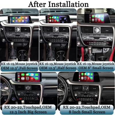 China Viknav Car Radio Accessories Multimedia Interface Box For Lexus RX 2016-2022 for sale