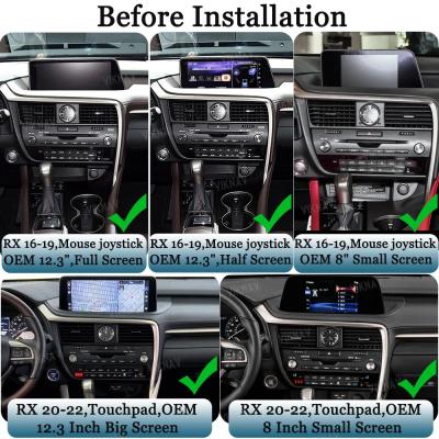 China Viknav Car Radio Accessories Multimedia Interface Box For Lexus RX 2016-2022 for sale