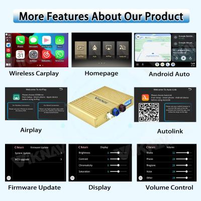 China Wireless Car Multimedia Linux Carplay Interface Box For Lexus NX 2015-2020 for sale