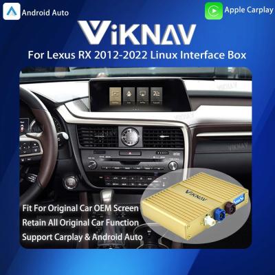 中国 Viknav Linux System For Lexus RX 2012-2022 ワイヤレス アップル カープレイ アンドロイド オート オリジナル カー OEM 画面のみをサポート 販売のため