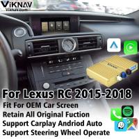 China Viknav Universal Steering Wheel Control Interface for Lexus RC 2015-2018 with Wireless CarPlay & Android Auto for sale