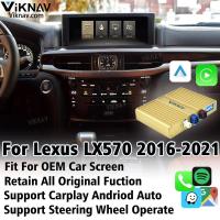 China Viknav Linux Interface Box for Lexus LX570 2016-2021 with Wireless CarPlay and Android Auto Support for sale
