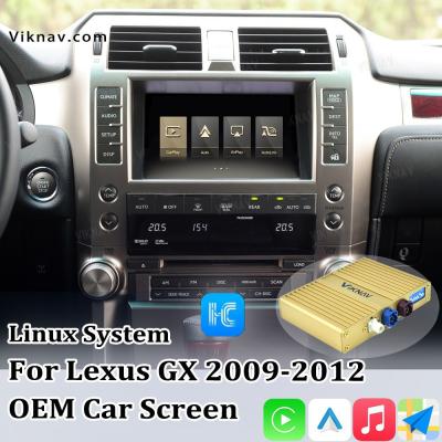 中国 Viknav Linux System For Lexus GX 2009 -2012 ワイヤレス Apple CarPlay Android Auto オリジナルカー画面のみをサポートする 販売のため
