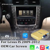 Quality Viknav Linux System For Lexus IS 2009 -2012 Wireless Apple CarPlay Android Auto for sale