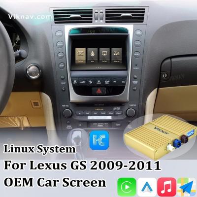 中国 Viknav Linux インターフェースボックス Lexus GS 2009 - 2011 向け 無線 Apple CarPlay Android Auto オリジナルカー画面のみサポート 販売のため