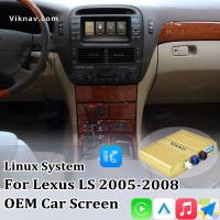 China Viknav Linux System for Lexus LS 2005-2008 Wireless Apple CarPlay Android Auto OEM Screen for sale