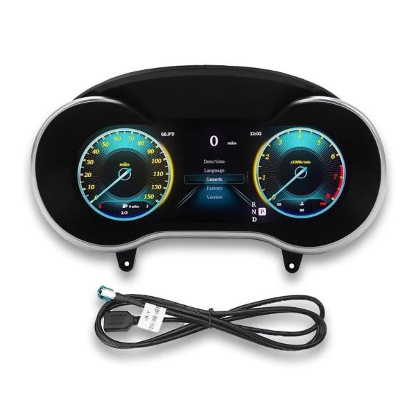 Quality VIKNAV Digital Cluster Car SpeedoMeter For Mercedes Benz C/GLC W205 2015-2018 for sale