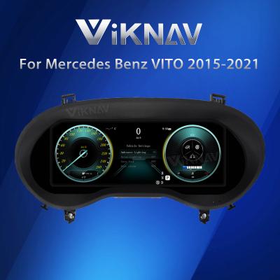 中国 VIKNAV デジタルクラスター カー スピードメーター メルセデス・ベンツ VITO 2015-2021 販売のため