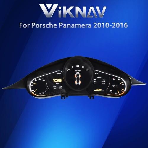 Quality VIKNAV Digital Cluster Car Speedometer For Porsche Panamera 2010-2016 for sale