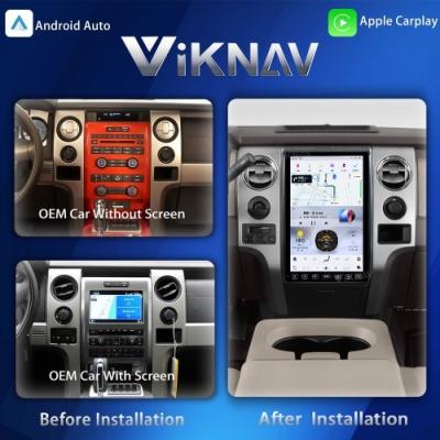 中国 VIKNAV 14.4 " アンドロイドカーラジオをアップグレード Ford F150 2009-2012 ワイヤレスカープレイ 販売のため