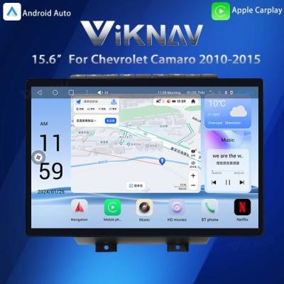 中国 VIKNAV 15.6 " アンドロイド 自動車 ステレオ カー ラジオ シェブロレット カマロ 2010-2015 販売のため
