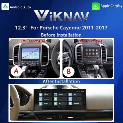 Quality VIKNAV 12.3” Car Radio Touch Screen For Porsche Cayenne 2011 -2017 Head Unit for sale