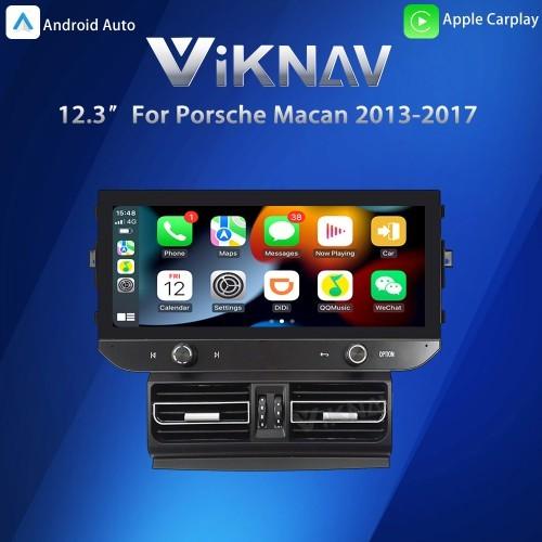 Quality VIKNAV 12.3 " For Porsche Macan Radio 2013-2017 Auto HD LCD Touch Screen for sale