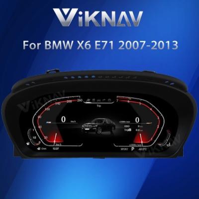 China Viknav 12.3" Digitaal Instrumentenpakket voor BMW X6 E71 2007-2013 Te koop