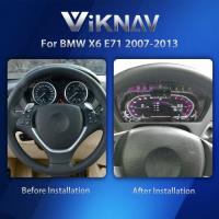 China Viknav 12.3 inch Digital Instrument Cluster for BMW X6 E71 2007-2013 Linux System for sale