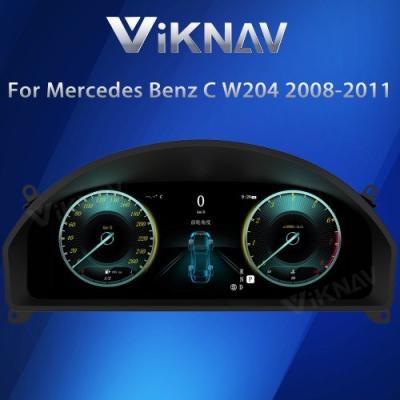 中国 VIKNAV 12.3"デジタルスピードメーター メルセデス・ベンツ CクラスW204 2008-2011 販売のため