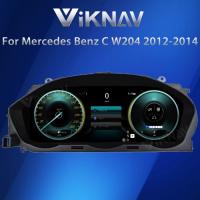 Quality VIKNAV 12.3" Digital Speedometer for Mercedes Benz C-Class W204 2012-2014 for sale