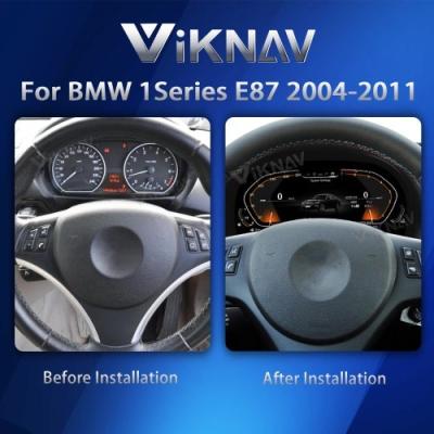 中国 VIKNAV 11インチ デジタル インストゥルメント クラスター BMW 1 シリーズ E87 2004-2011 Linux システム 販売のため