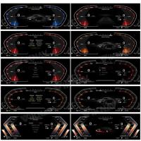 China VIKNAV 12.3 Inch Digital Instrument Cluster for BMW X5 E70 2007-2013 Linux 1920x720 for sale