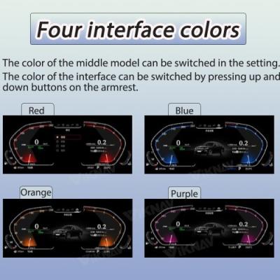 中国 ビクナブ 12.3"デジタルインスツームクラスター BMW X5 E70 2007-2013 Linuxシステム 販売のため