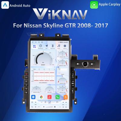 China VIKNAV 13.6" Car Radio For Nissan Skyline GTR 2008- 2017 Wirless Carplay GPS Navigation Player for sale