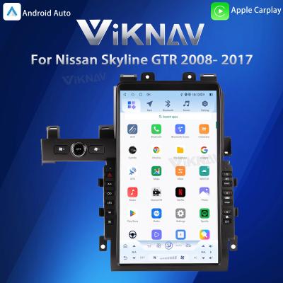 Κίνα VIKNAV 13.6 "Αυτοκινητόφωνο Για Nissan Skyline GTR 2008- 2017 HD Εικονική οθόνη Android Κεφαλαία προς πώληση