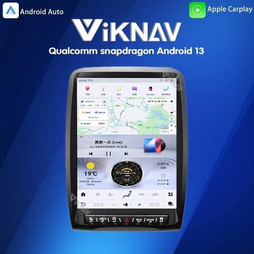 Quality VIKNAV 13.8 inch Car Radio For Dodge Durango 2014-2016 Replacement Wireless for sale