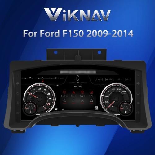 Quality VIKNAV Digital Cluster Car SpeedoMeter For Ford F150 Raptor 2009-2014 for sale