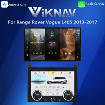 China Panel de AC de Radio de Coche Viknav para Land Range Rover Vogue L405 2013-2017 CarPlay inalámbrico Auto Estéreo GPS Navegación Aire Acondicionado Reproductor de Clima en venta