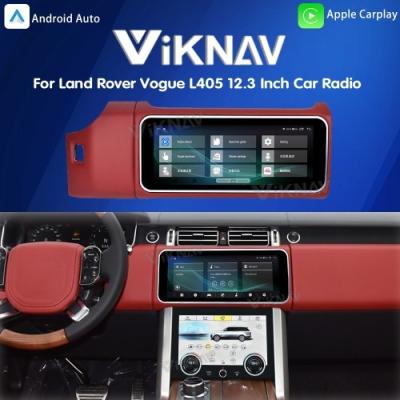 중국 Viknav 12.3 인치 터치 스크린 자동차 라디오 랜드 로버 레인지 로버 보그 L405 2013-2017 멀티미디어 플레이어 GPS 내비게이션 헤드 유닛 (빨강) 판매용