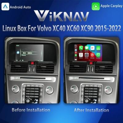 China ViKNAV Linux Interface Box voor Volvo XC40 XC60 XC90 2015-2022 met Draadloze CarPlay Te koop