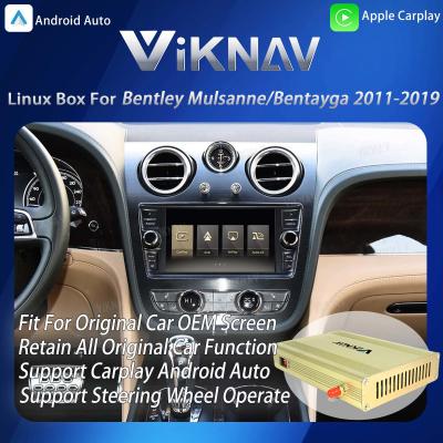 China Caja de interfaz Viknav Linux para Bentley Mulsanne Bentayga 2011-2019 con CarPlay inalámbrico en venta