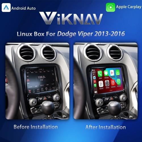 Quality Viknav Linux Interface Box for Dodge Viper 2013-2016 with Wireless CarPlay for sale