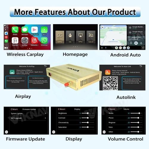 Quality Viknav Linux Interface Box for Dodge Viper 2013-2016 with Wireless CarPlay for sale