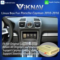China ViKNAV Linux Interface Box for Porsche Cayman 2010-2016 with 2GB RAM Wireless CarPlay Android Auto for sale