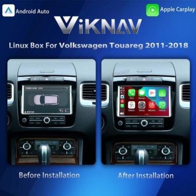China Viknav Linux Interface Box voor Volkswagen Touareg 2011-2018 met draadloze CarPlay Te koop