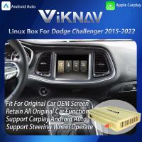 Quality Viknav Linux Interface Box for Dodge Challenger 2015-2022 with Wireless CarPlay for sale