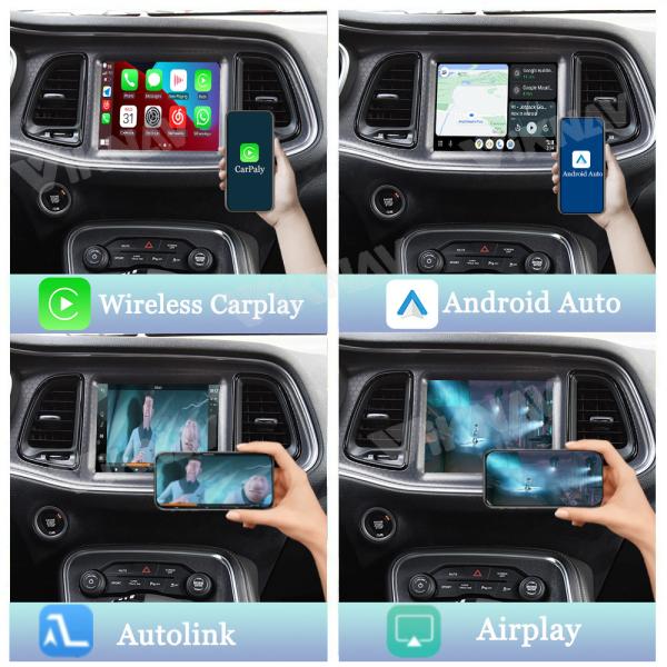 Quality Viknav Linux Interface Box for Dodge Challenger 2015-2022 with Wireless CarPlay for sale