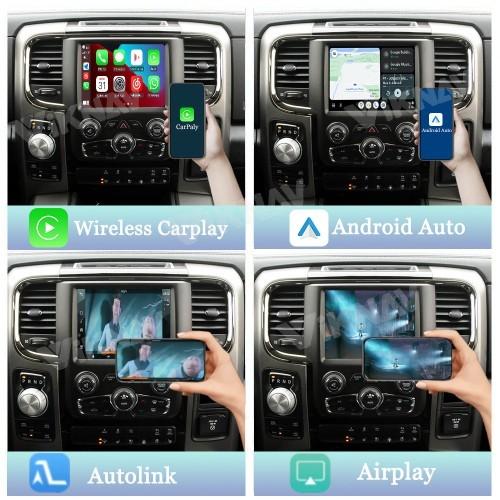 Quality Viknav Linux Interface Box for Dodge RAM 1500 2014-2018 with Wireless CarPlay for sale