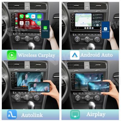中国 Volkswagen Golf Magotan Tiguan 用 ViKNAV Linux インターフェースボックス、ワイヤレス CarPlay 対応 販売のため