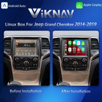 China Viknav Linux Interface Box for Jeep Grand Cherokee 2014-2019 Wireless CarPlay Android Auto 2GB RAM for sale