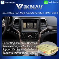China Viknav Linux Interface Box for Jeep Grand Cherokee 2014-2019 Wireless CarPlay Android Auto 2GB RAM for sale