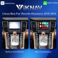 China Viknav Linux Interface Box for Porsche Panamera 2010-2016 Wireless CarPlay Android Auto 2GB RAM for sale