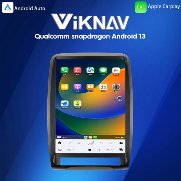 Quality VIKNAV 13.8 inch Car Radio For Dodge Durango 2011-2013 Tape Recorder Android 13 ODM for sale