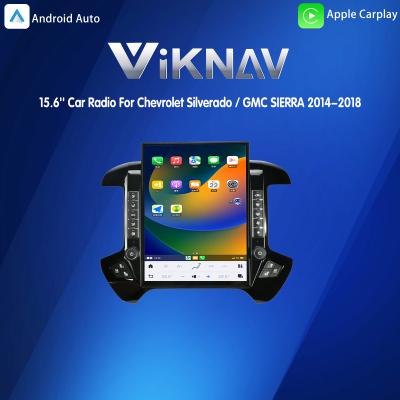 China VIKNAV 15.6'' Car Radio Für Chevrolet Silverado / GMC SIERRA 2014-2018 (Schwarz) zu verkaufen