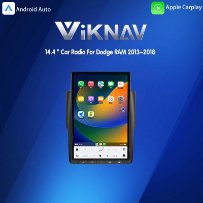 中国 VIKNAV 14.4 " カーラジオ ドッジ RAM 2013-2018 無線カープレイ Android 販売のため