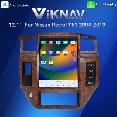 China Aftermarket Touchscreen Y61 Nissan Patrol Head Unit 2004-2019 GPS For Car for sale