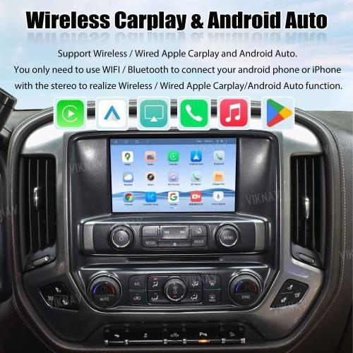 Quality Viknav Upgrade Android Box For Chevrolet Silverado / GMC SIERRA 2014-2018 for sale