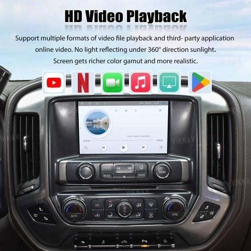 Quality Viknav Upgrade Android Box For Chevrolet Silverado / GMC SIERRA 2014-2018 for sale