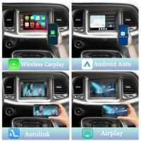 China Linux Interface Box for Dodge Challenger 2015-2022 with Wireless Android Auto and 2GB RAM System Upgrade for sale